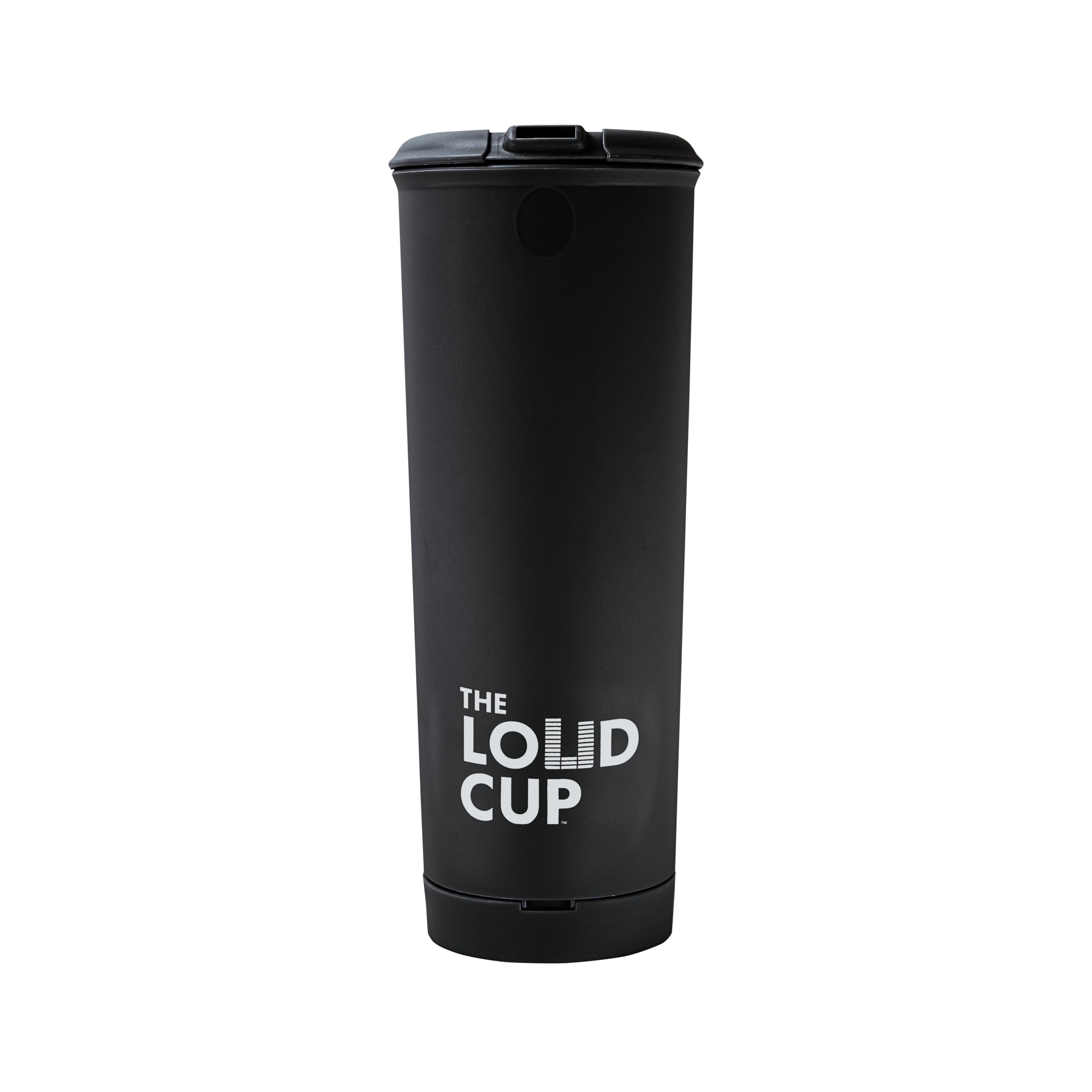 The LoudCup 20 oz Tumbler + Integrated Stadium Horn (Raven Black ...
