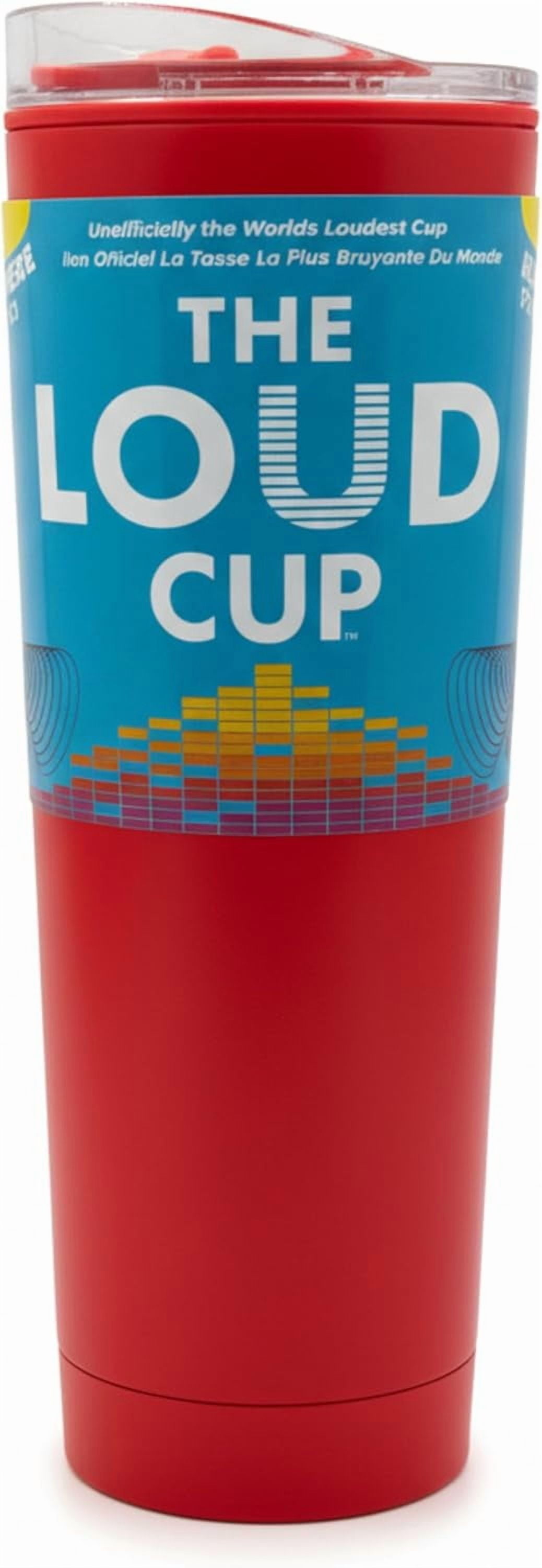The LoudCup Reusable Water – 2-in-1 Travel Tumbler & Noisemaker – BPA ...