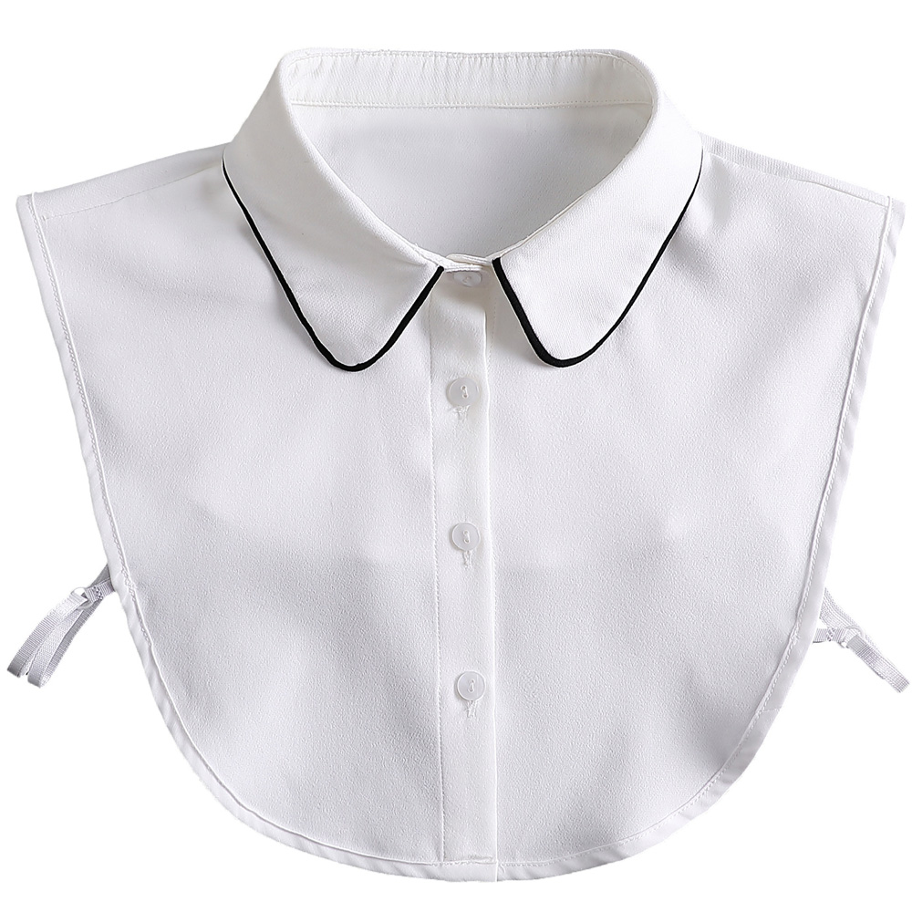 LoudSung Detachable Half Shirt Blouse Fake Collar Classic Dickey False ...