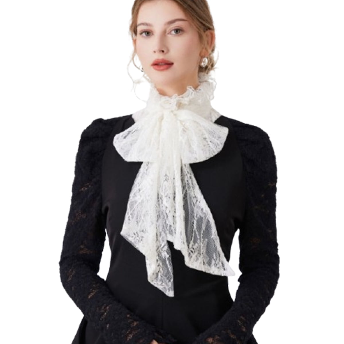 LoudSung Fake Collar Detachable Half Shirt Blouse False Dickey Collar ...