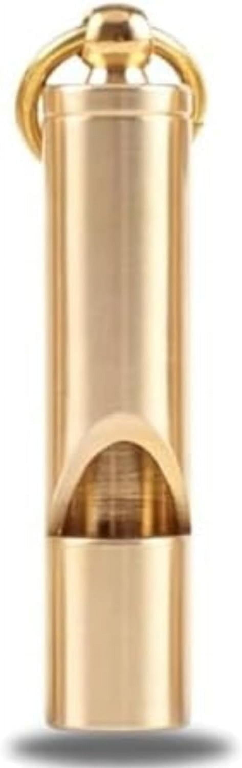 Loudest Brass Whistle Best Premium Emergency Whistle 125db+ One Piece ...
