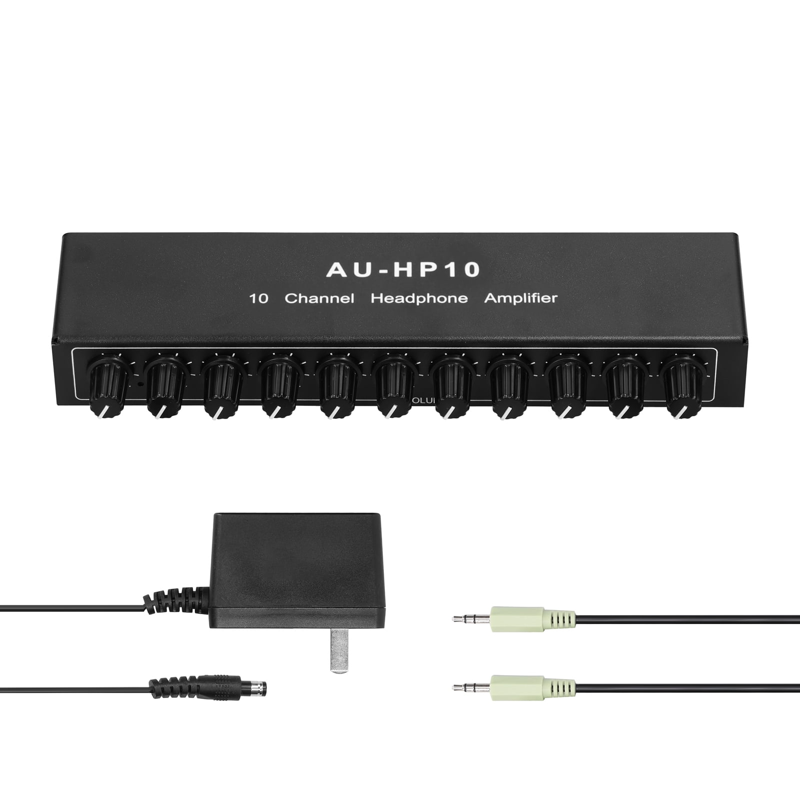 Loudspeaker,Amplifier 10 Output Stereo Amplifier 3.5mm Output Audio ...