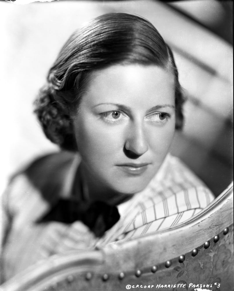 Louella Parsons Looking Away in a Printed Top Portrait Photo Print (24 ...