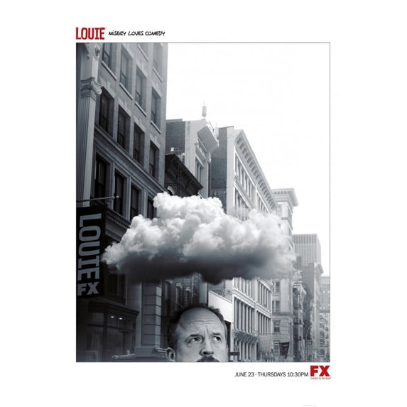 Louie Poster Louis Ck Metal Sign 8Inx 12In Print On Metal 8x12 Square ...