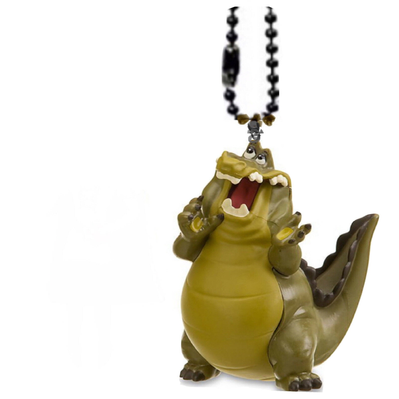 Louis Alligator Crocodile PVC Keychain Dangler Princess & Frog Figure ...