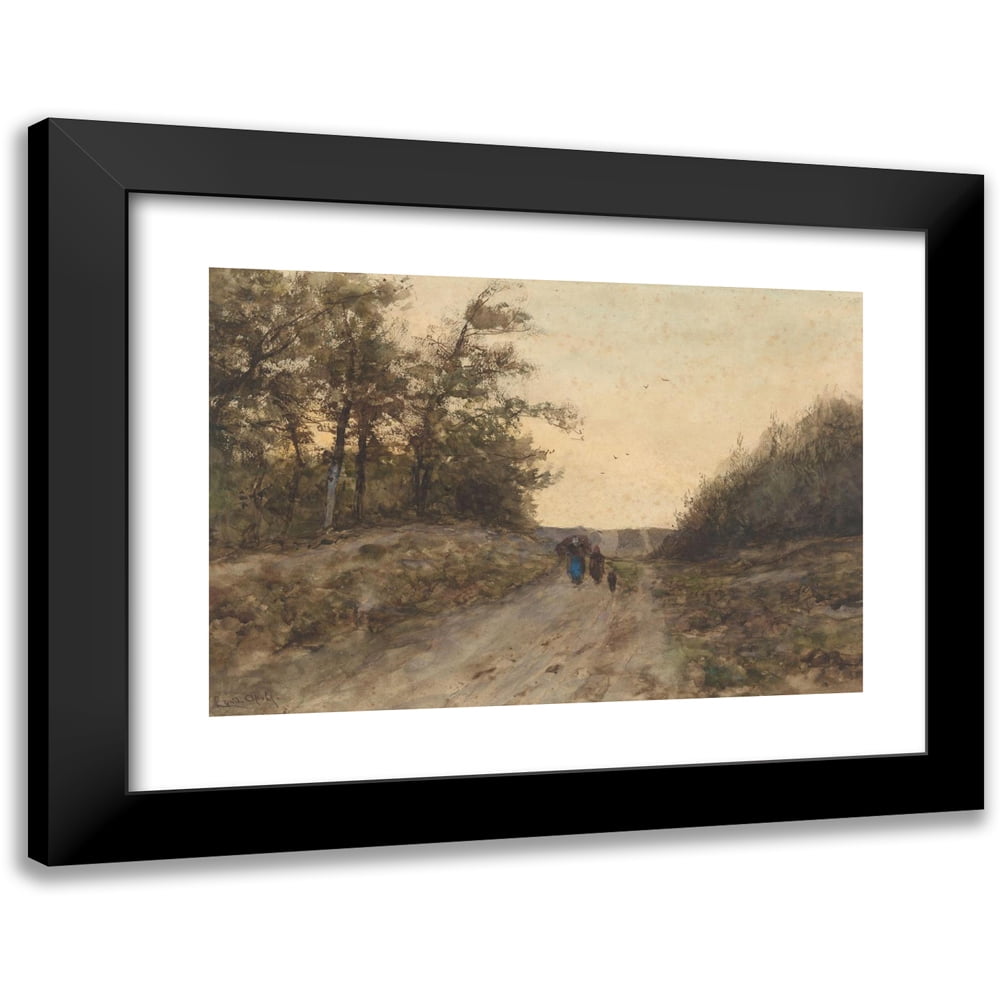 Louis Apol 24x18 Black Modern Framed Museum Art Print Titled ...