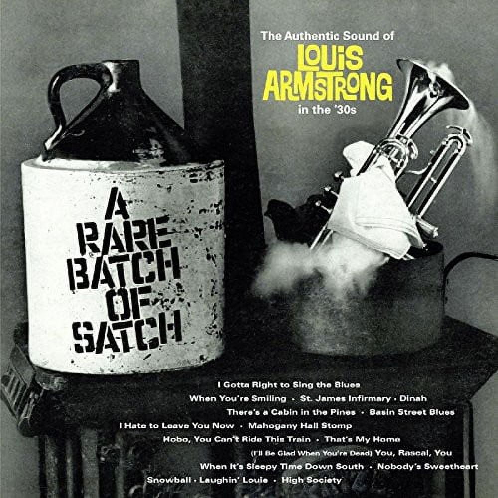 Louis Armstrong - Rare Batch of Satch - Music & Performance - CD ...