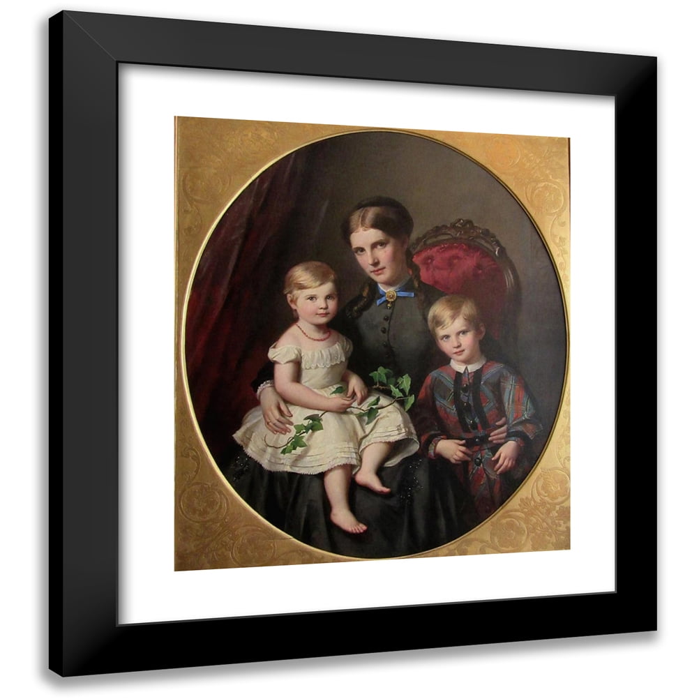 Louis Asher 12x14 Black Modern Framed Museum Art Print Titled - Mrs ...