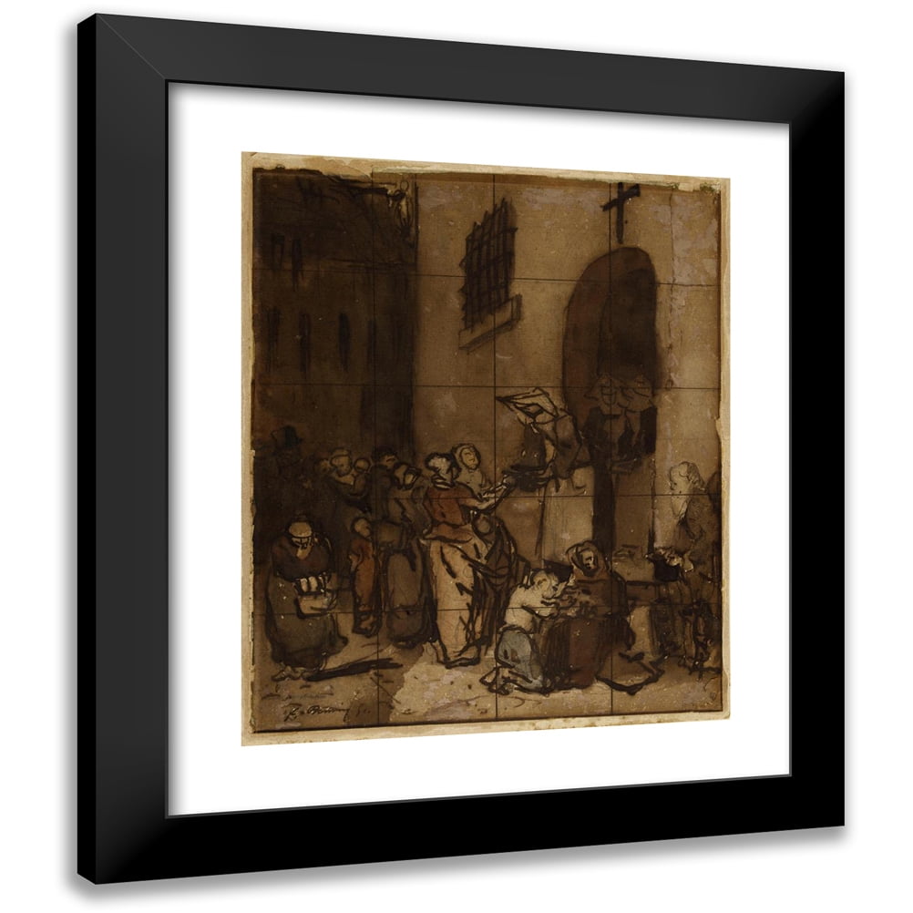 Louis Bonnier 15x18 Black Modern Framed Museum Art Print Titled ...