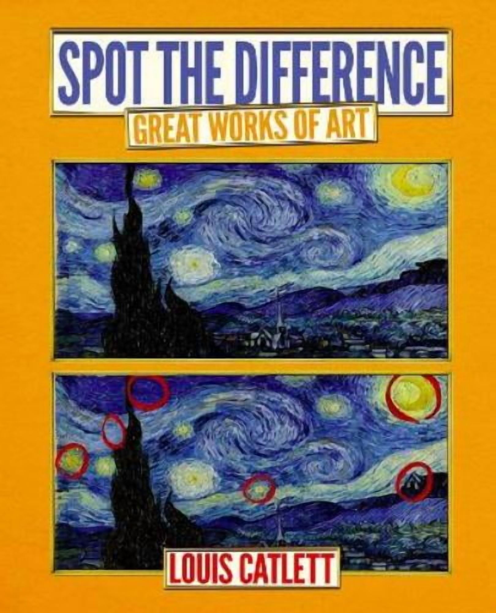 Louis Catlett Great Works of Art: Spot the Difference (Paperback ...
