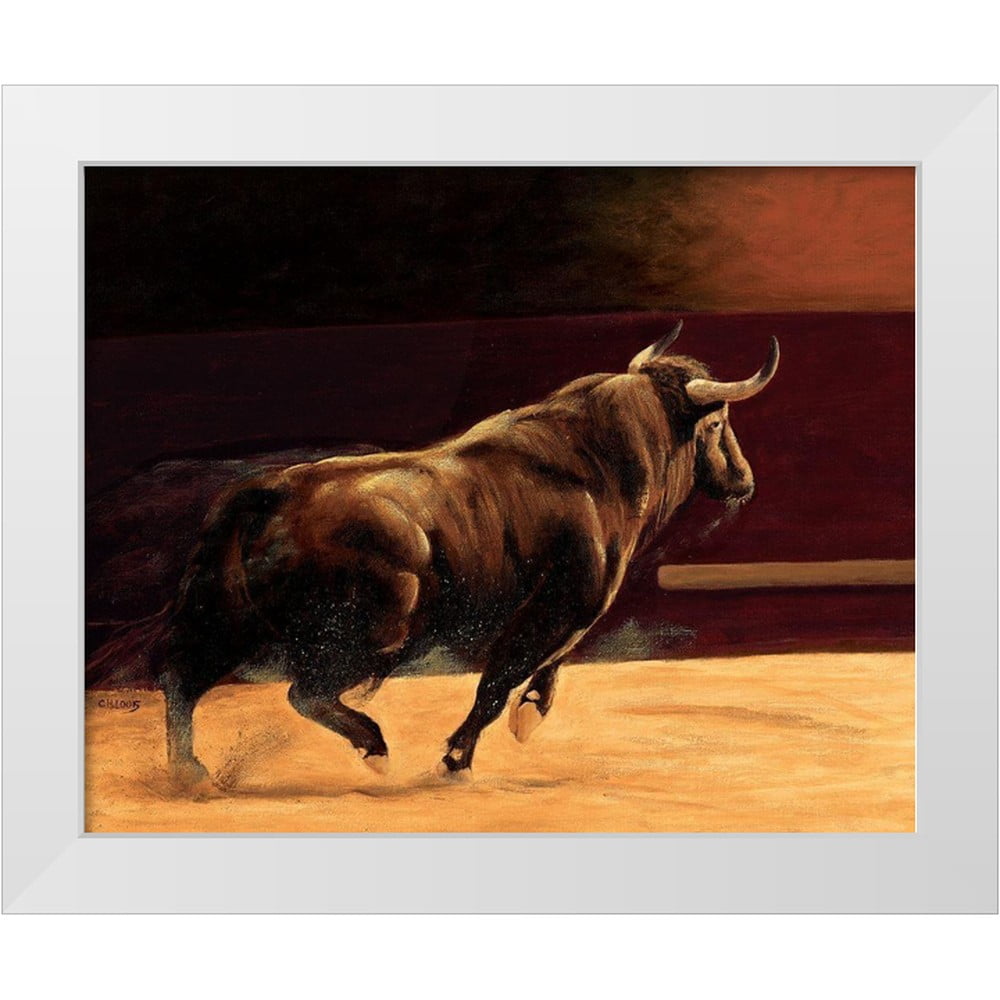 Louis, Ch. 14x12 White Modern Wood Framed Museum Art Print Titled - La ...