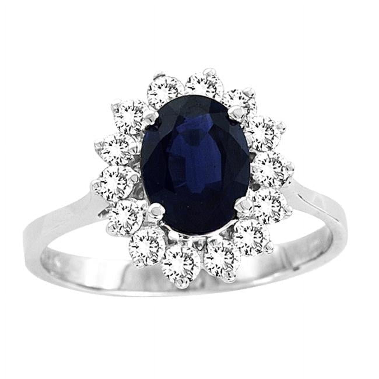 Louis Creations R1548SD-7.5 14K Gold Royal Collection 1.75 CTTW 8 x 6 ...