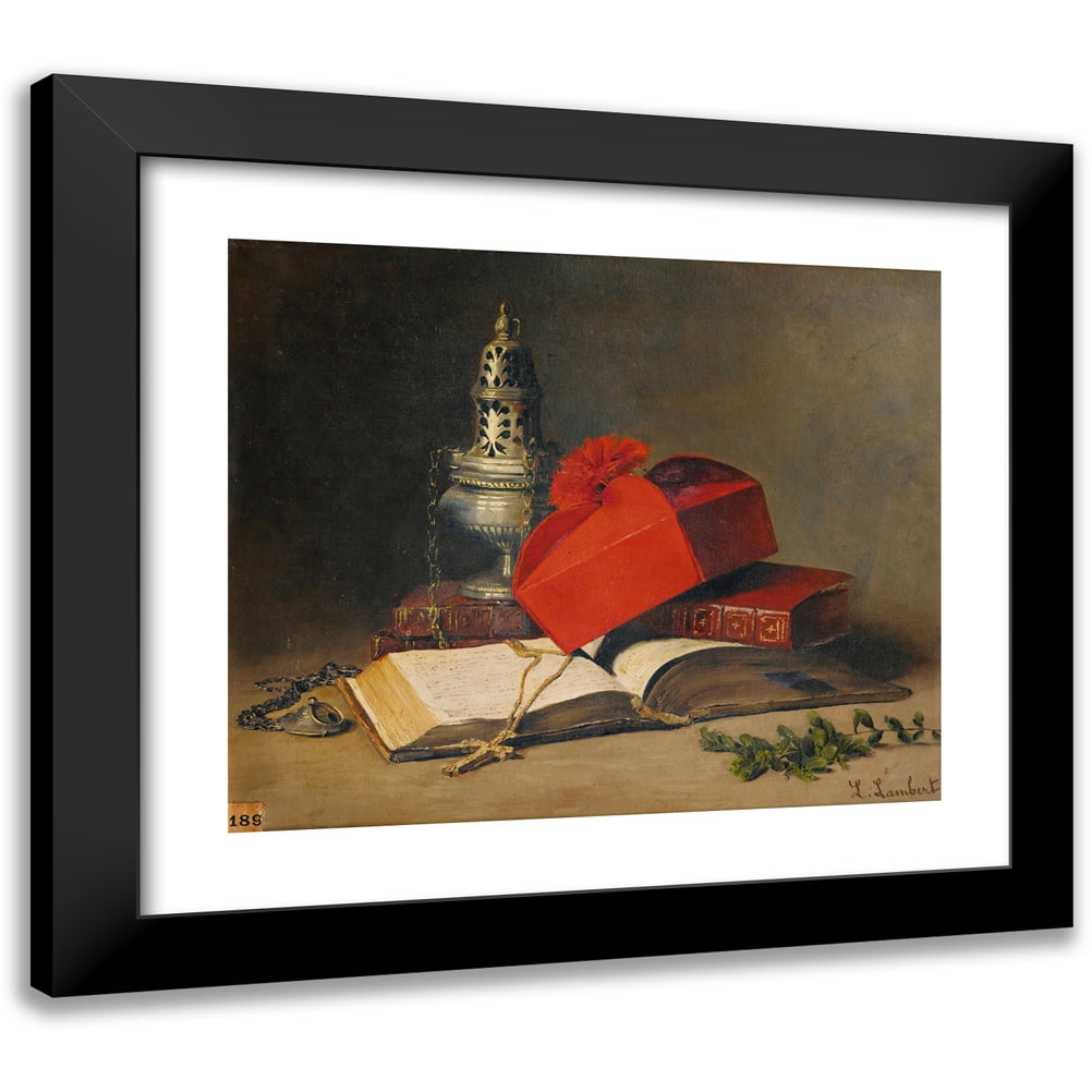 Louis-Eugène Lambert 14x12 Black Modern Framed Museum Art Print Titled ...
