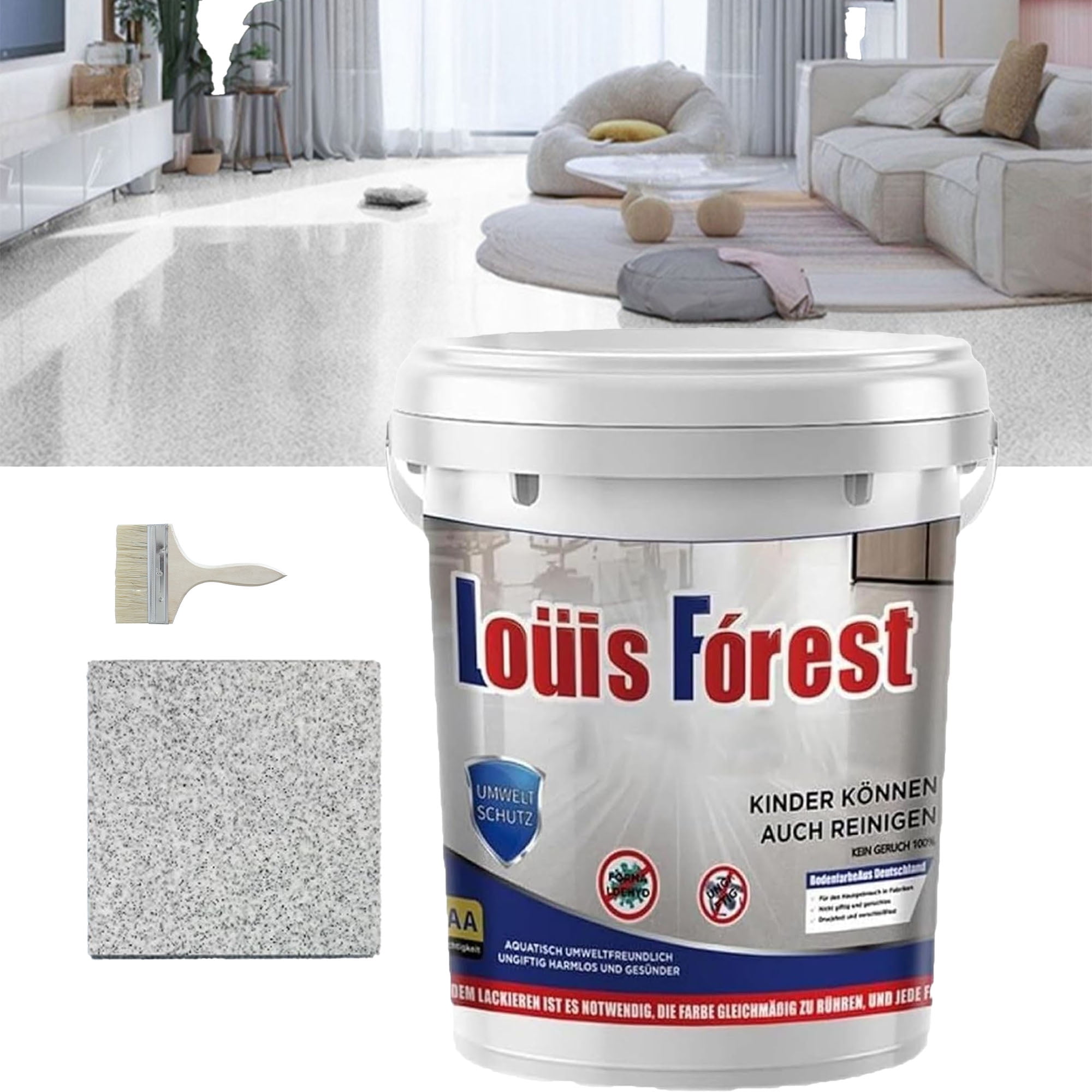 Customer reviews for Louis Forest Epoxy Floor Paint, Louis Forest Floor ...