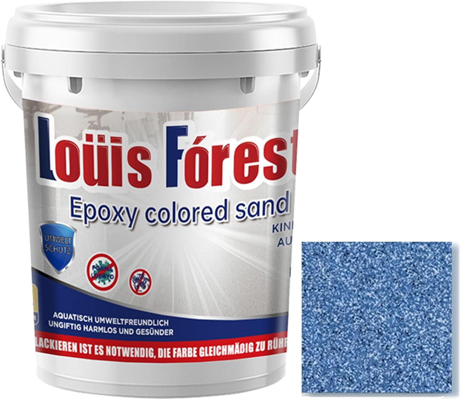 Louis Forest Epoxy Floor Paint, Epoxy Colored Sand Floor Paint, High ...