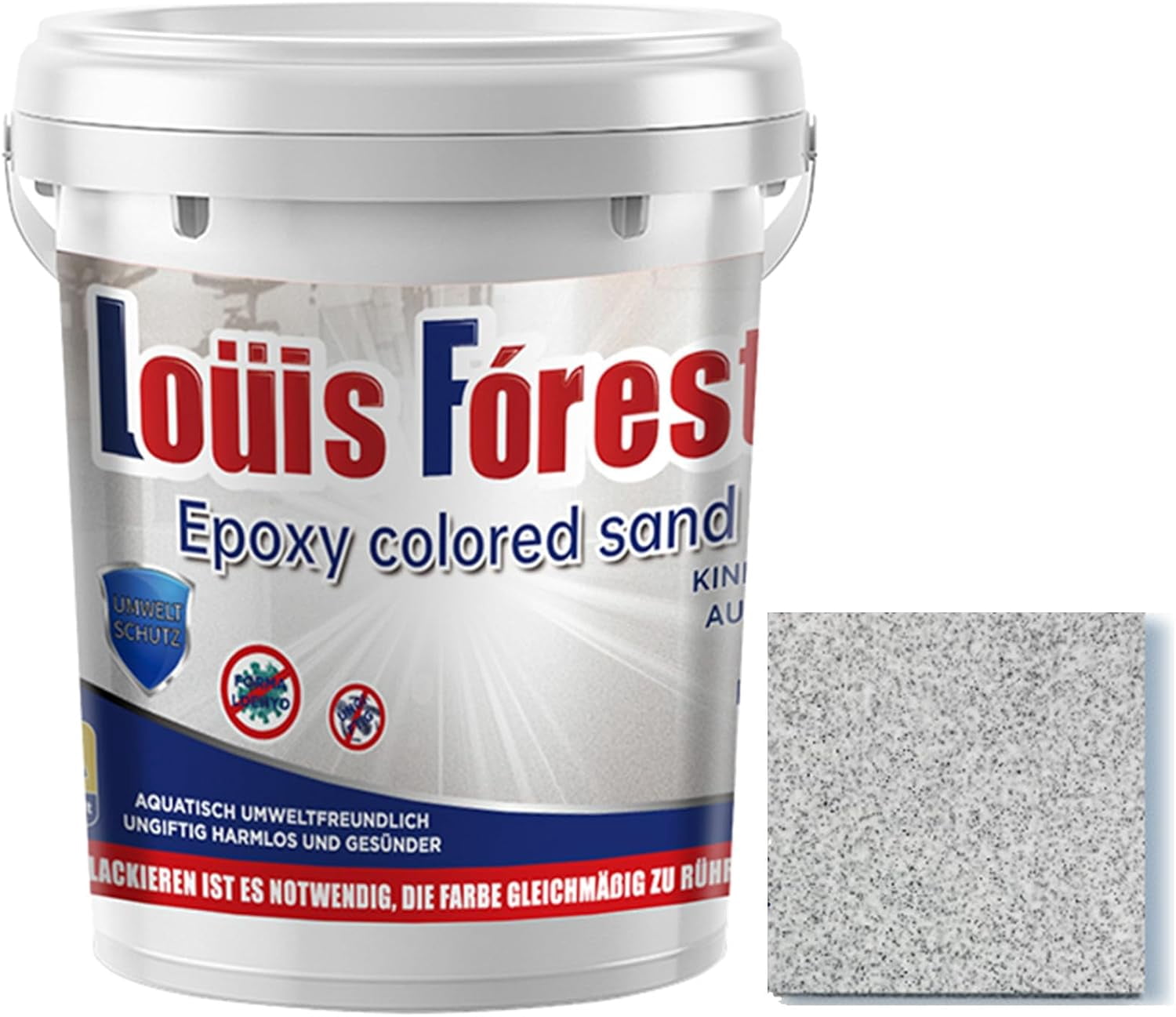 Louis Forest Epoxy Floor Paint, Epoxy Colored Sand Floor Paint, High ...