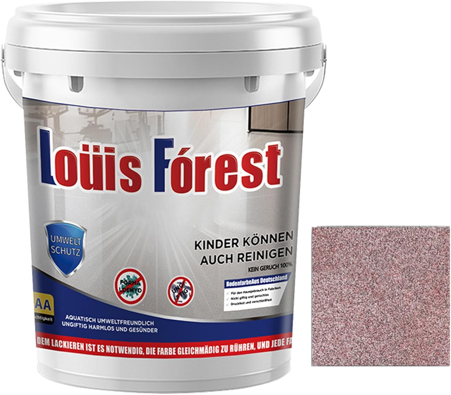Louis Forest Epoxy Floor Paint, Epoxy Colored Sand Floor Self Leveling ...