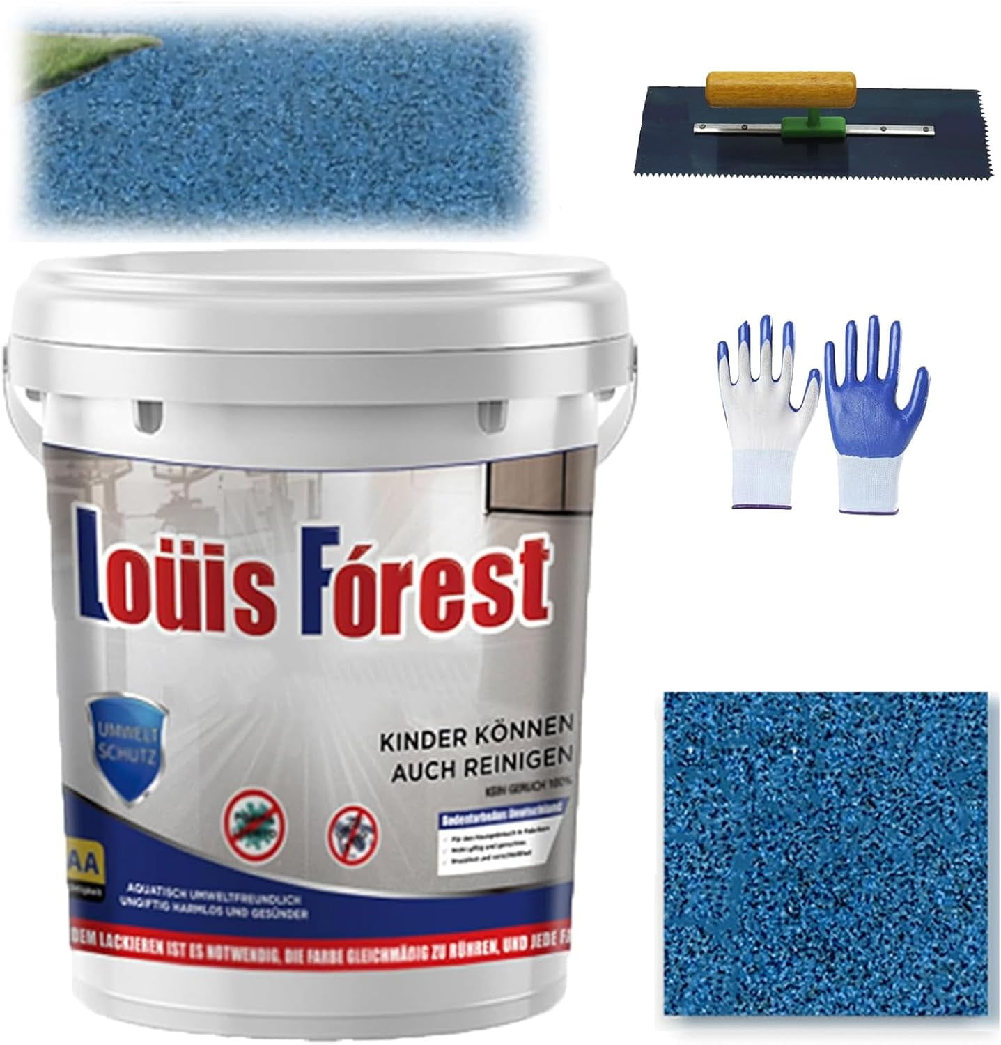 Louis Forest Epoxy Floor Paint, Garage floor paint, Non-Slip ...