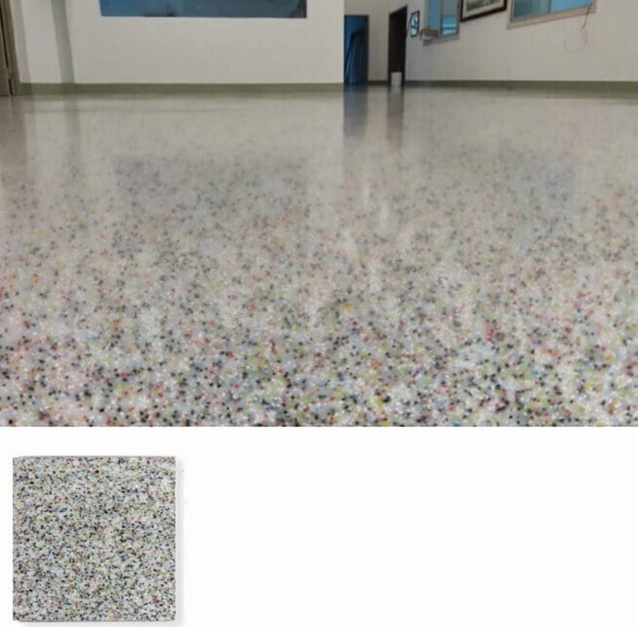 Louis Forest Epoxy Floor Paint,High-Gloss Marble Effect Epoxy Floor ...