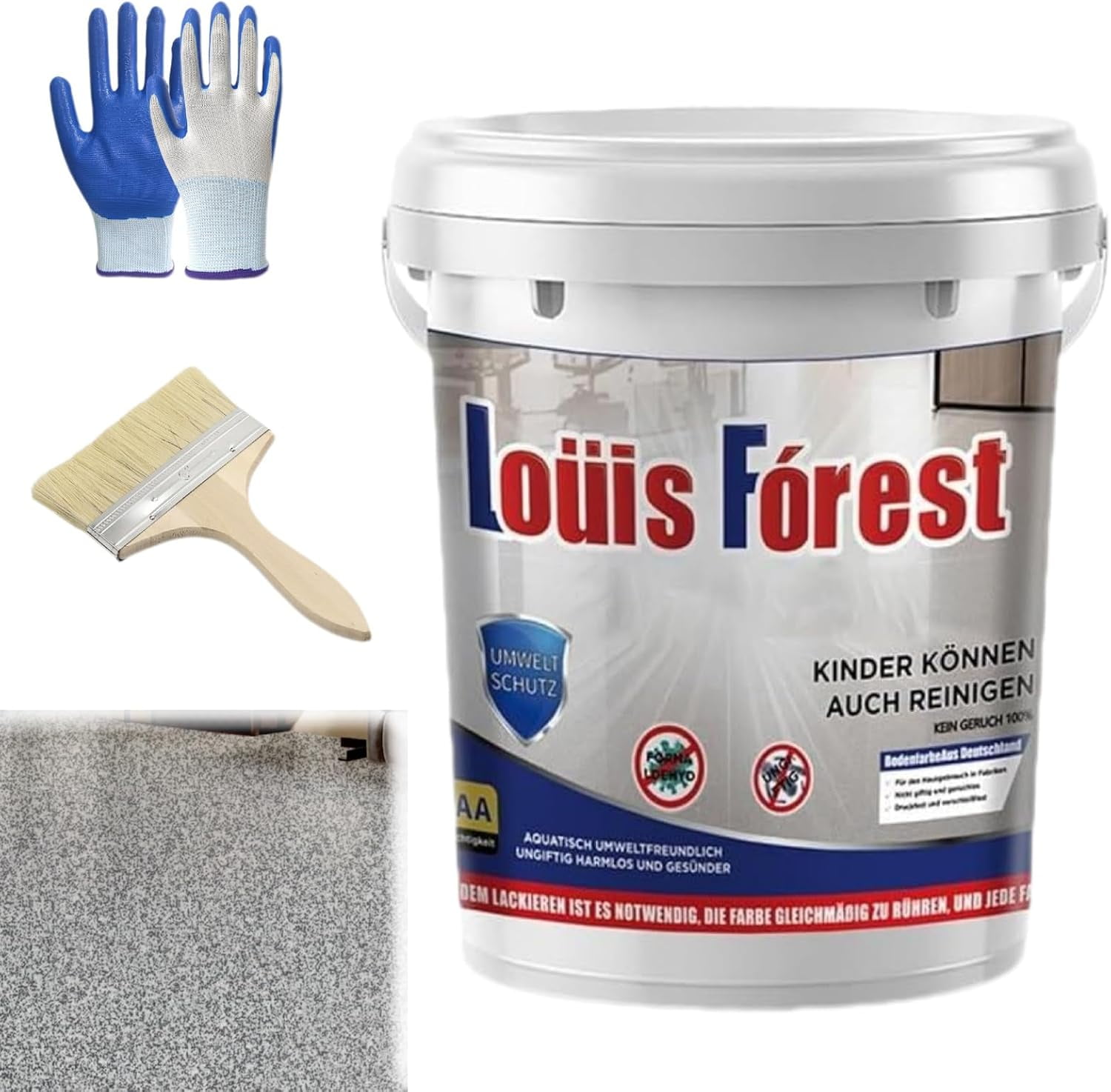 Louis Forest Epoxy Floor Paint, Louis Forest Waterproof Floor Paint ...