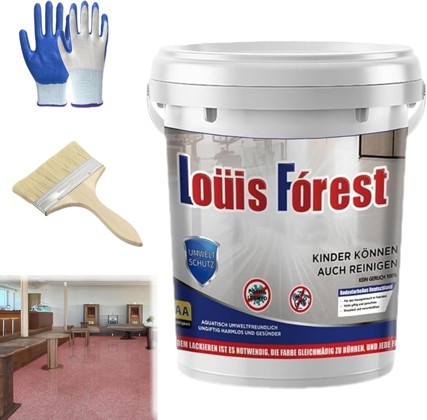 Louis Forest Epoxy Floor Paint, Louis Forest Waterproof Floor Paint ...