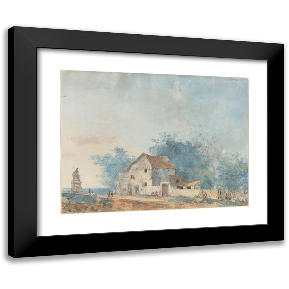Louis Gabriel Moreau 18x15 Black Modern Framed Museum Art Print Titled ...
