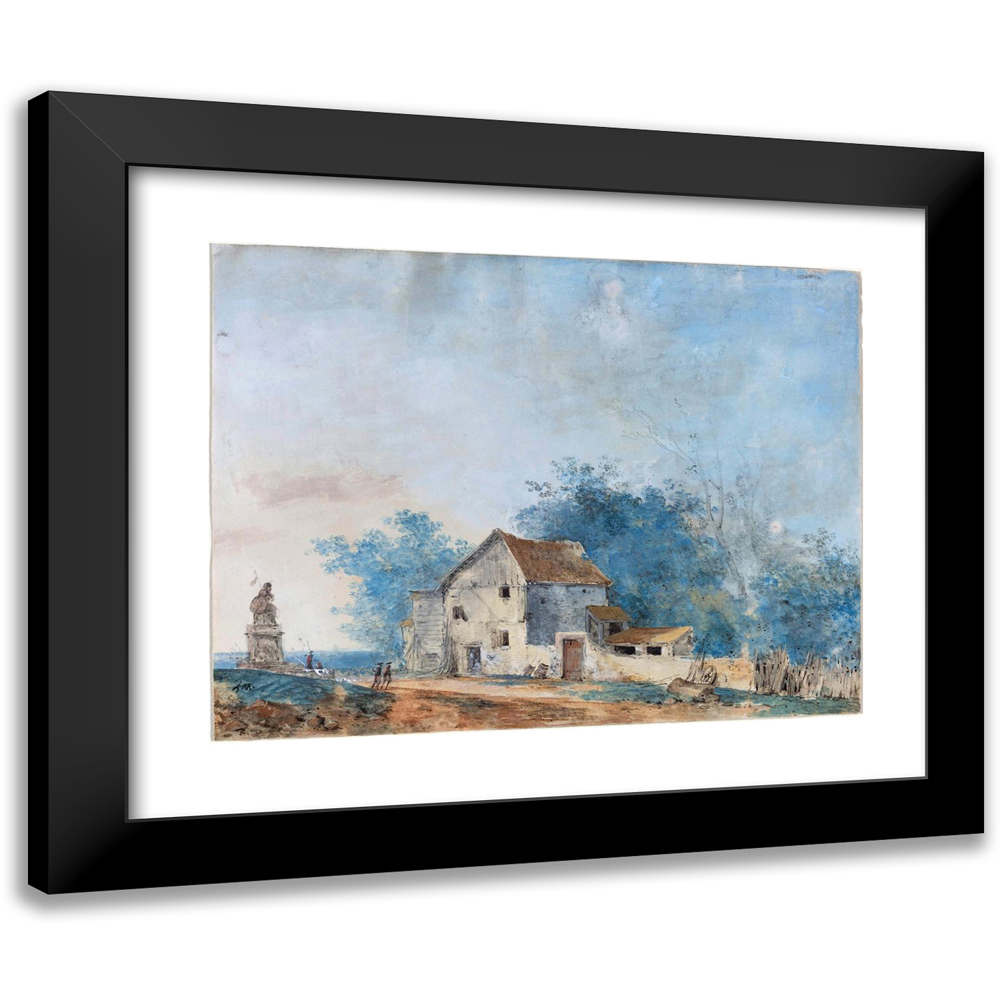 Louis Gabriel Moreau 18x15 Black Modern Framed Museum Art Print Titled ...