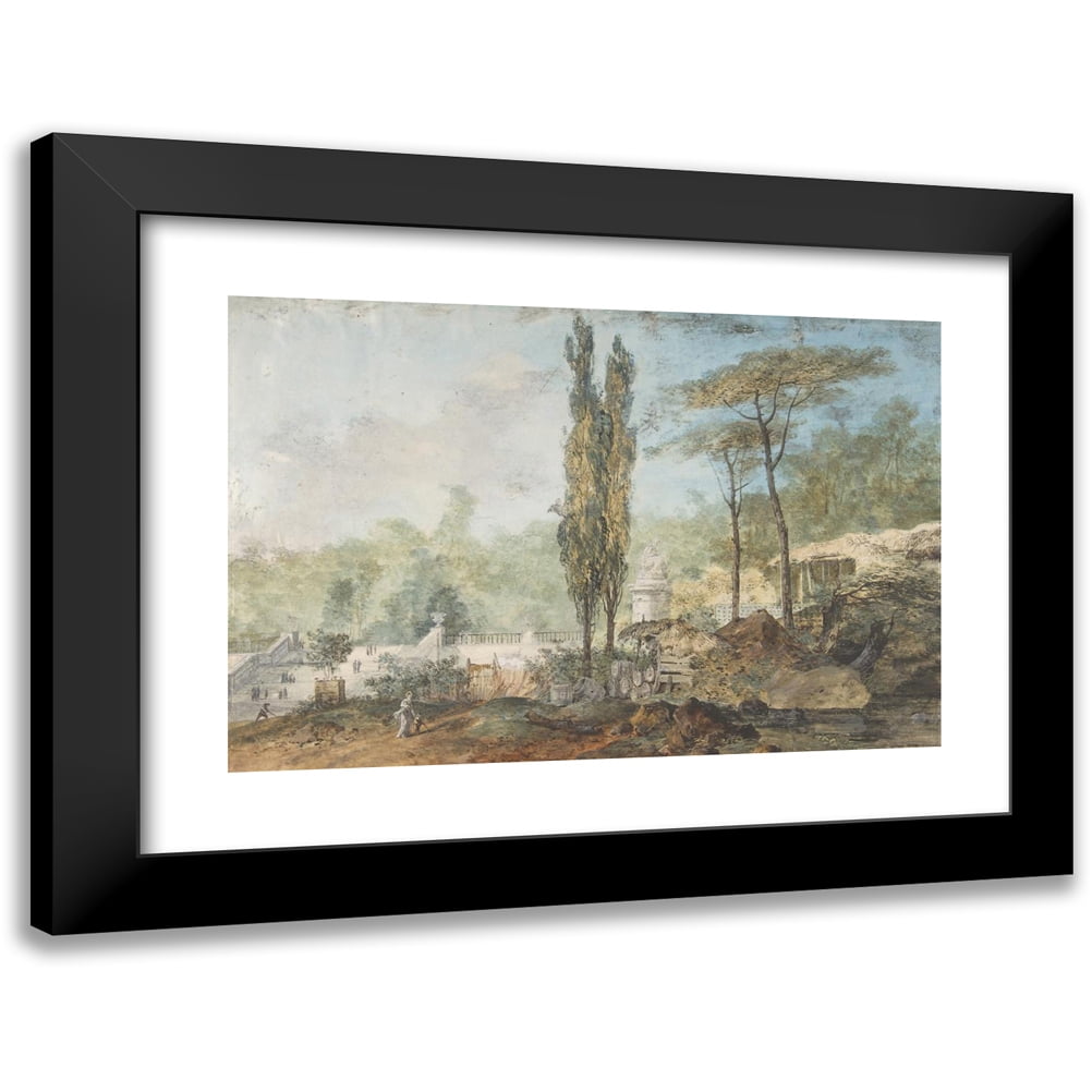 Louis Gabriel Moreau 24x17 Black Modern Framed Museum Art Print Titled ...