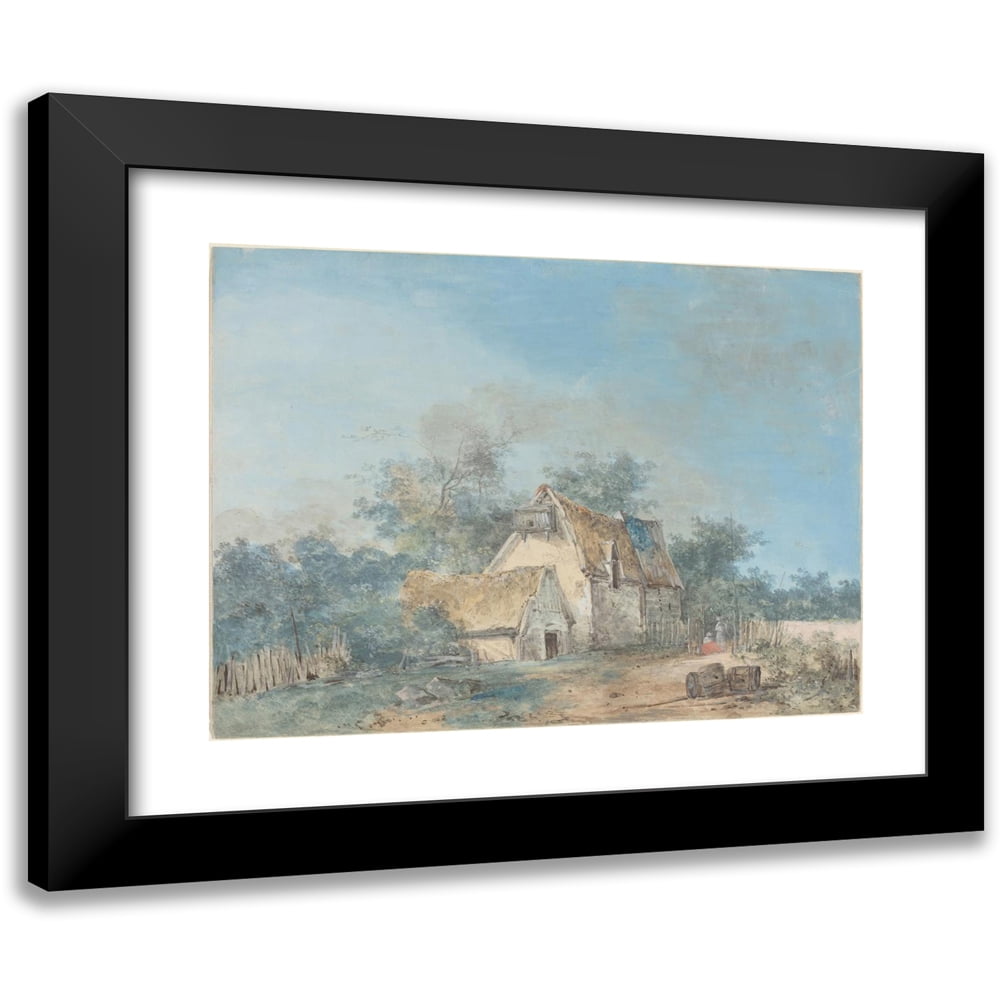 Louis Gabriel Moreau 24x19 Black Modern Framed Museum Art Print Titled ...