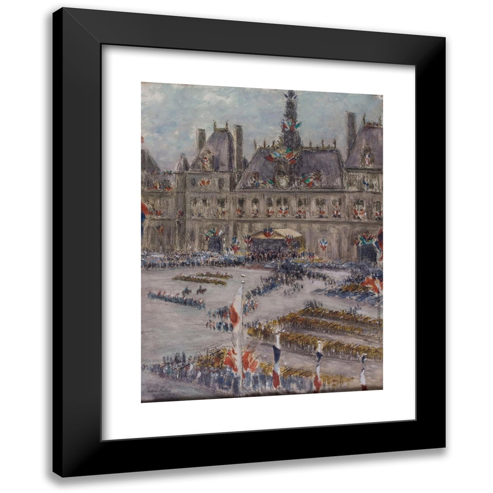 Louis-Gilbert Bellan 11x14 Black Modern Framed Museum Art Print Titled ...