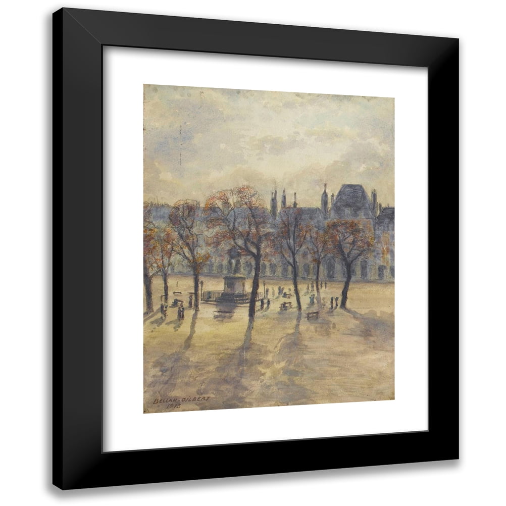 Louis-Gilbert Bellan 14x18 Black Modern Framed Museum Art Print Titled ...