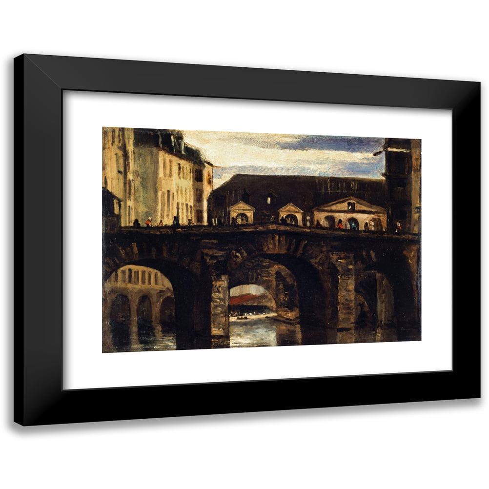 Louis-Godefroy Jadin 24x18 Black Modern Framed Museum Art Print Titled ...
