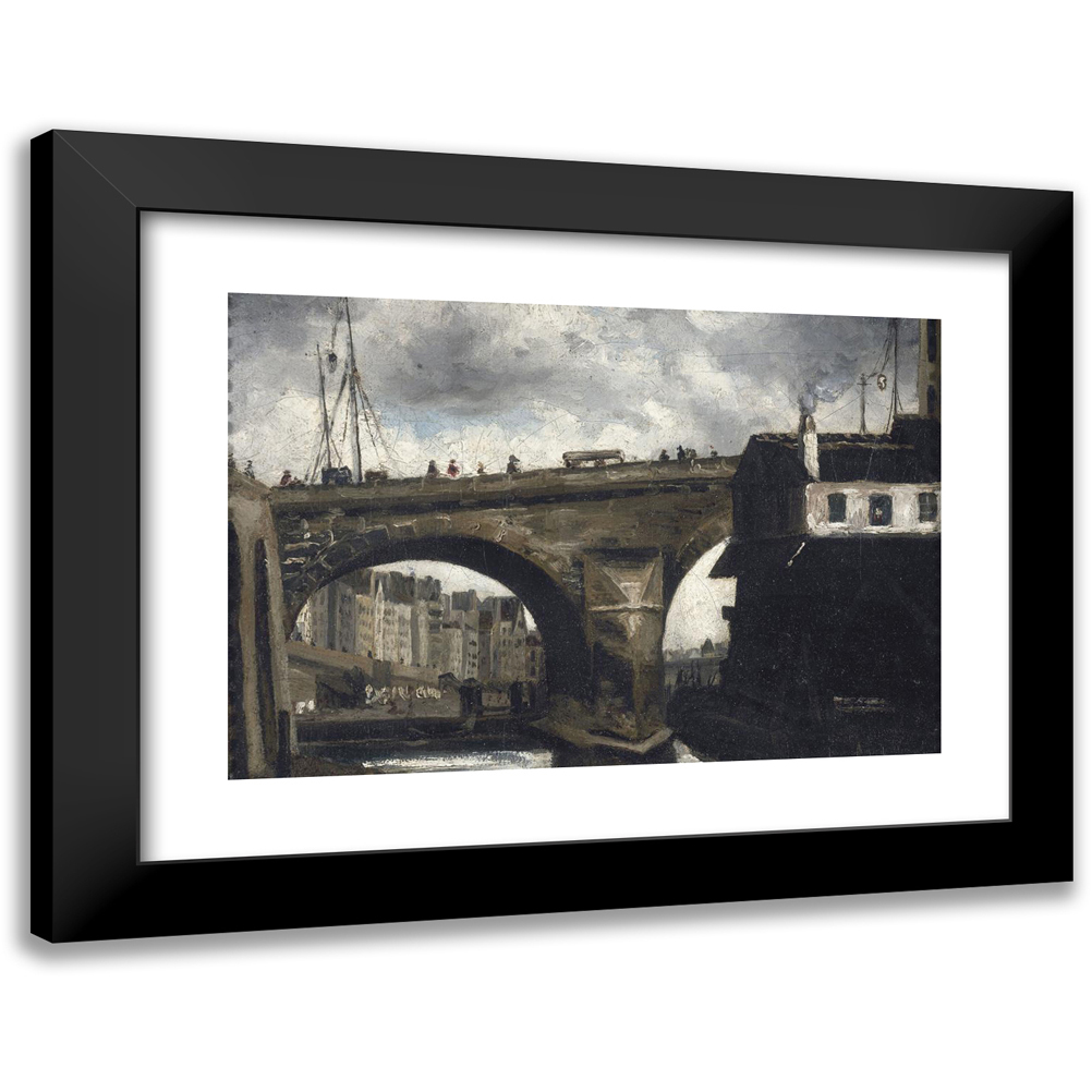 Louis-Godefroy Jadin 24x18 Black Modern Framed Museum Art Print Titled ...