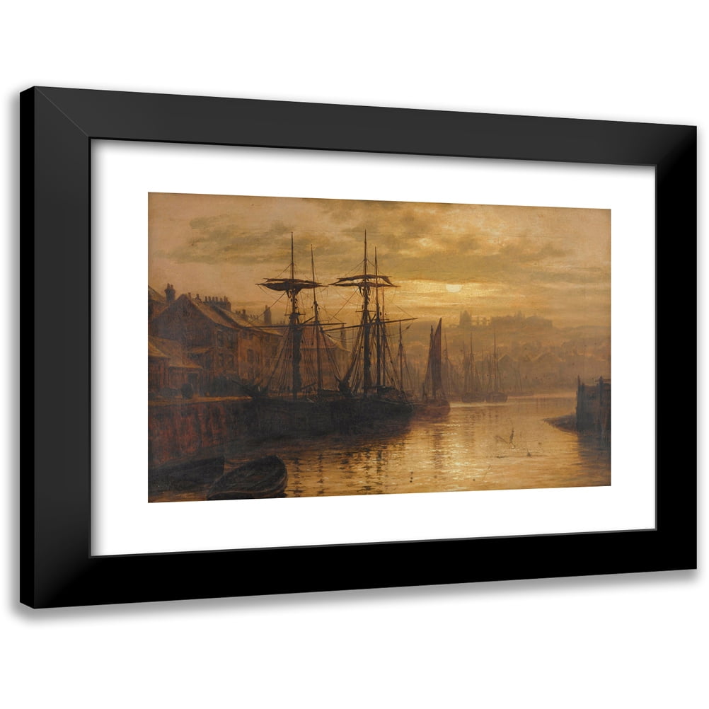 Louis Grimshaw 18x13 Black Modern Framed Museum Art Print Titled ...
