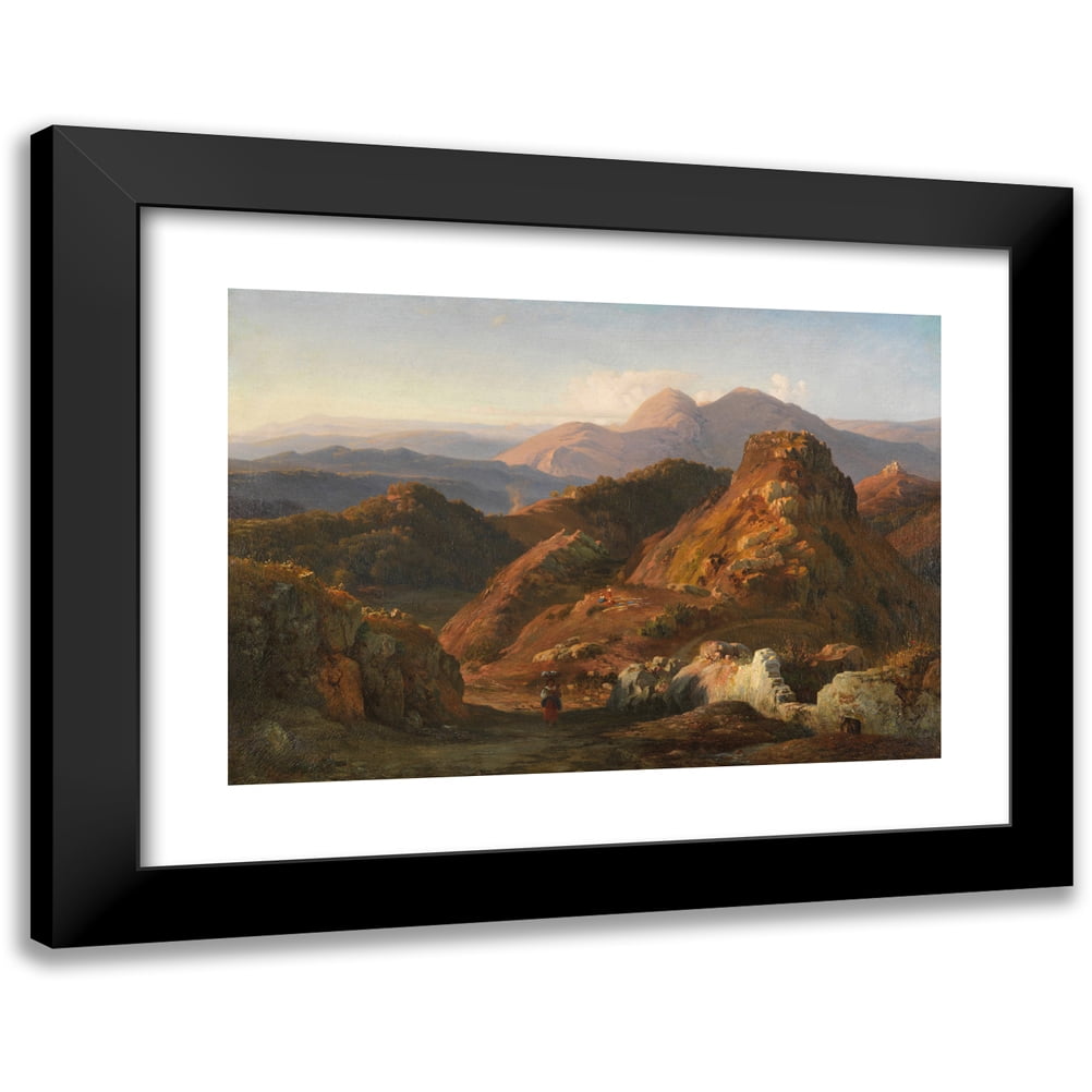 Louis Gurlitt 14x11 Black Modern Framed Museum Art Print Titled - In ...