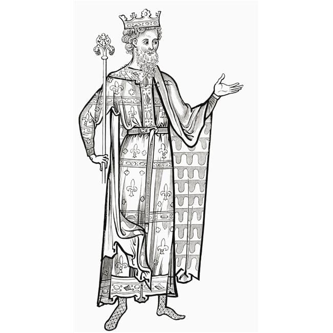 Louis Ix, 1214 to 1270 King of France From The Book Short History of ...