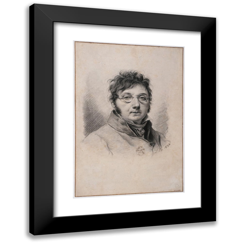 Louis Léopold Boilly 11x14 Black Modern Framed Museum Art Print Titled ...