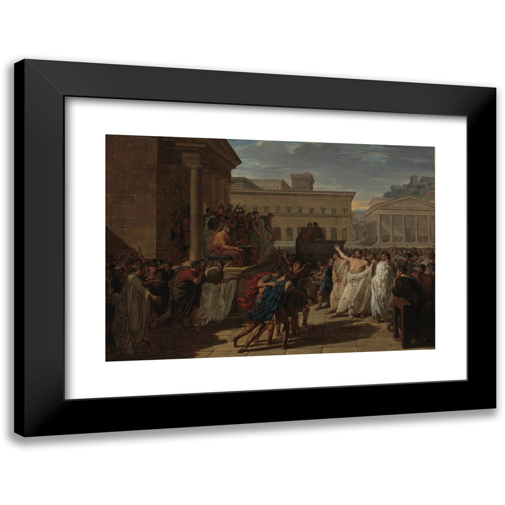 Louis Lafitte 24x18 Black Modern Framed Museum Art Print Titled ...