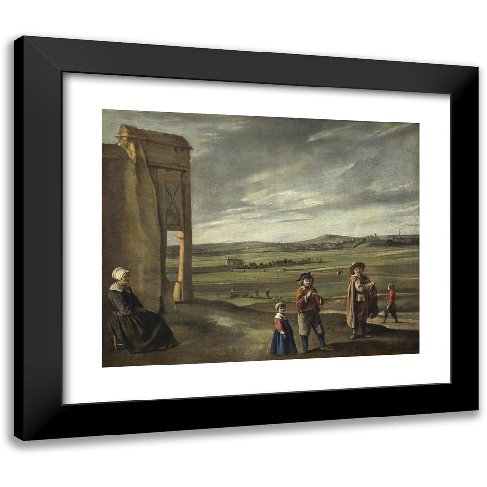 Louis Le Nain 18x15 Black Modern Framed Museum Art Print Titled ...