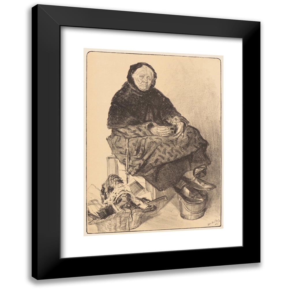 Louis Malteste 11x14 Black Modern Framed Museum Art Print Titled ...