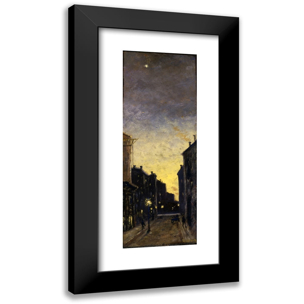 Louis Michel Eilshemius 11x24 Black Modern Framed Museum Art Print ...