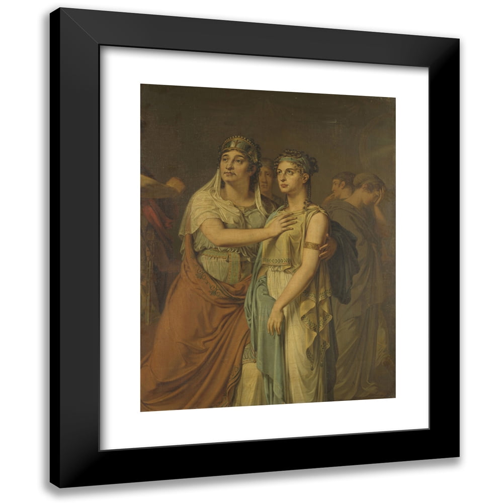 Louis Moritz 12x14 Black Modern Framed Museum Art Print Titled - De ...