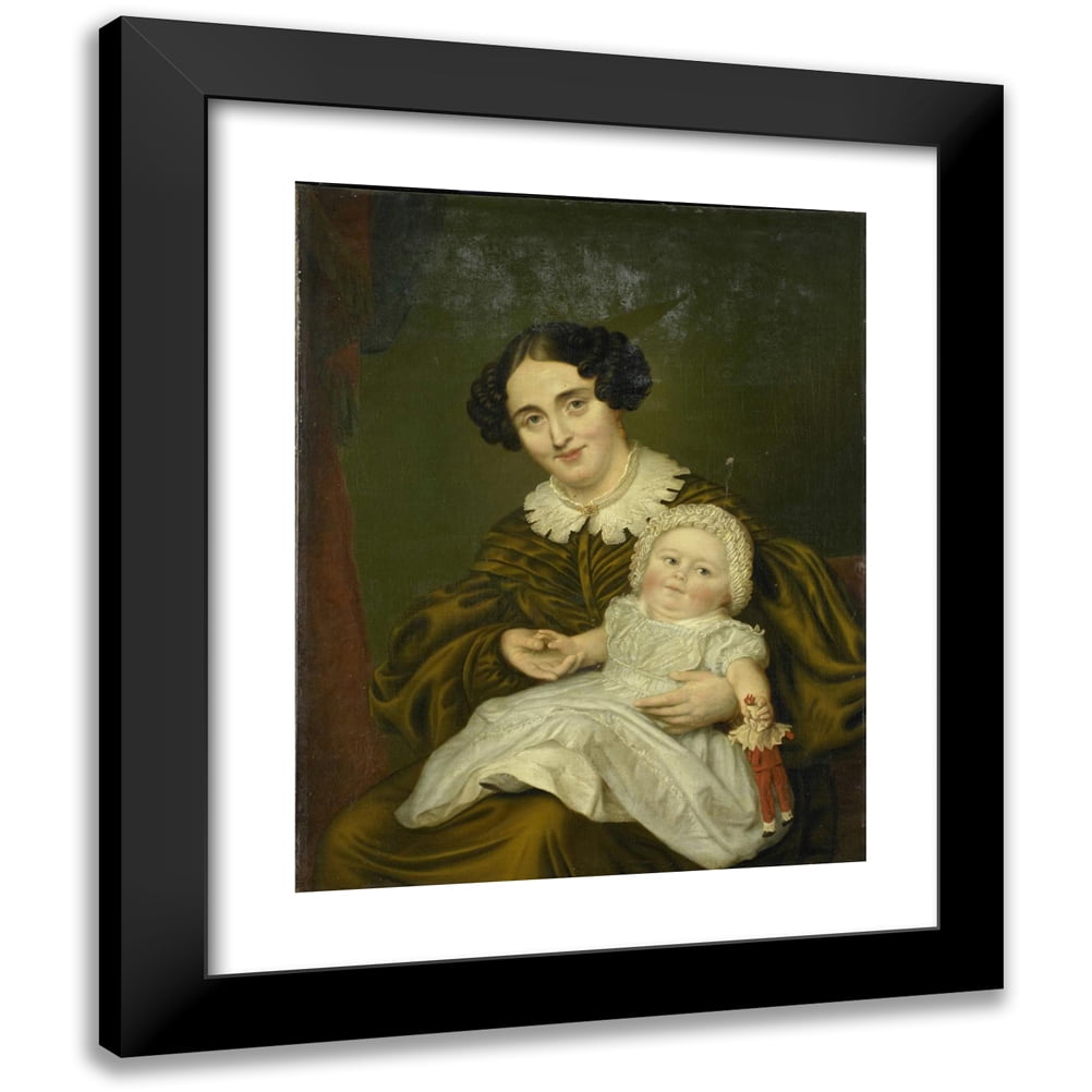Louis Moritz 12x14 Black Modern Framed Museum Art Print Titled - Mrs ...
