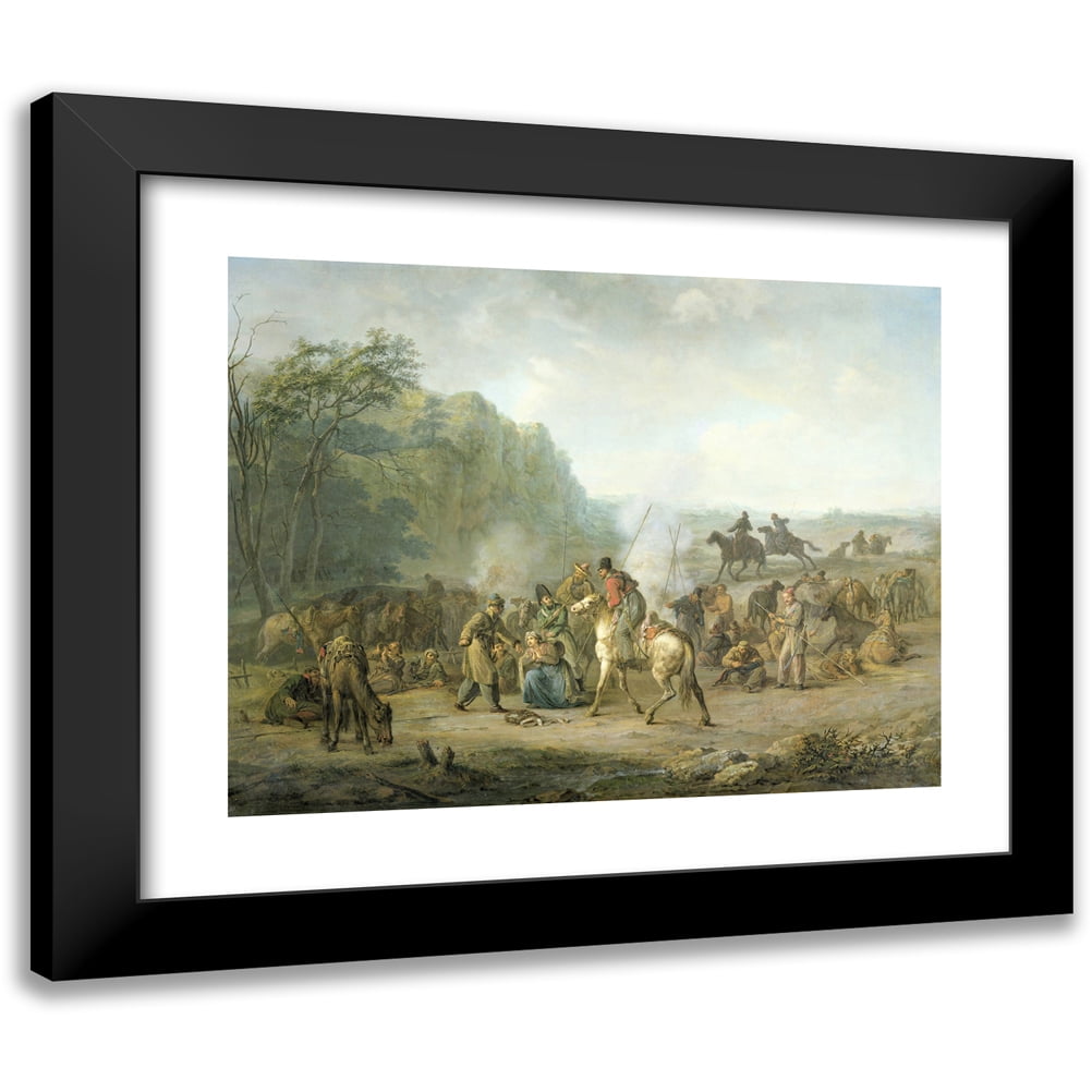 Louis Moritz 14x12 Black Modern Framed Museum Art Print Titled ...