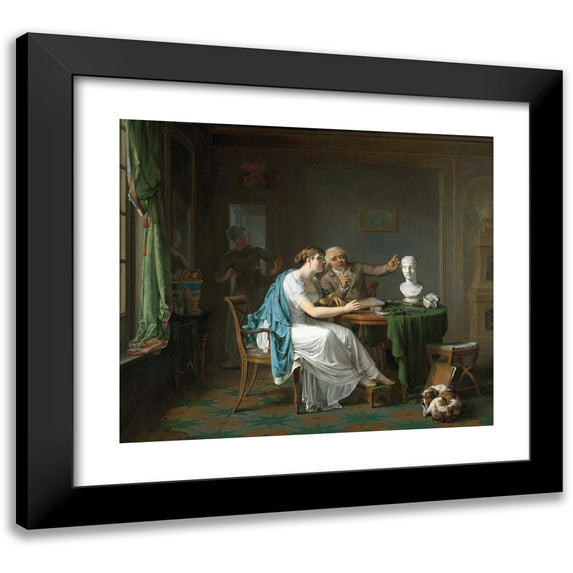 Louis Moritz 14x12 Black Modern Framed Museum Art Print Titled - The ...