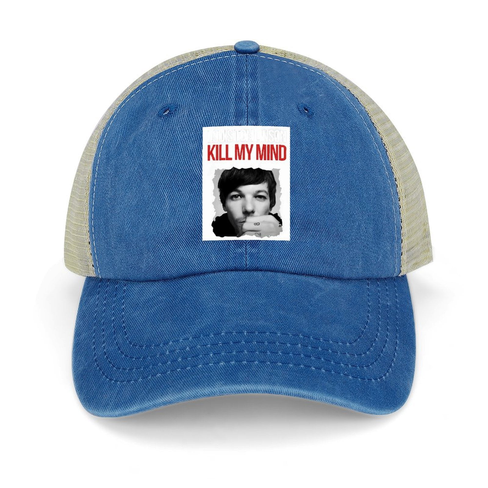 Louis Music And Tomlinson Classic Dark Blue Cowboy Mesh Baseball Cap ...