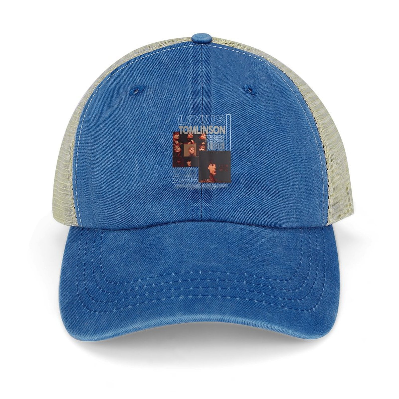 Louis Music And Tomlinson Fresh Dark Blue Cowboy Mesh Baseball Cap ...