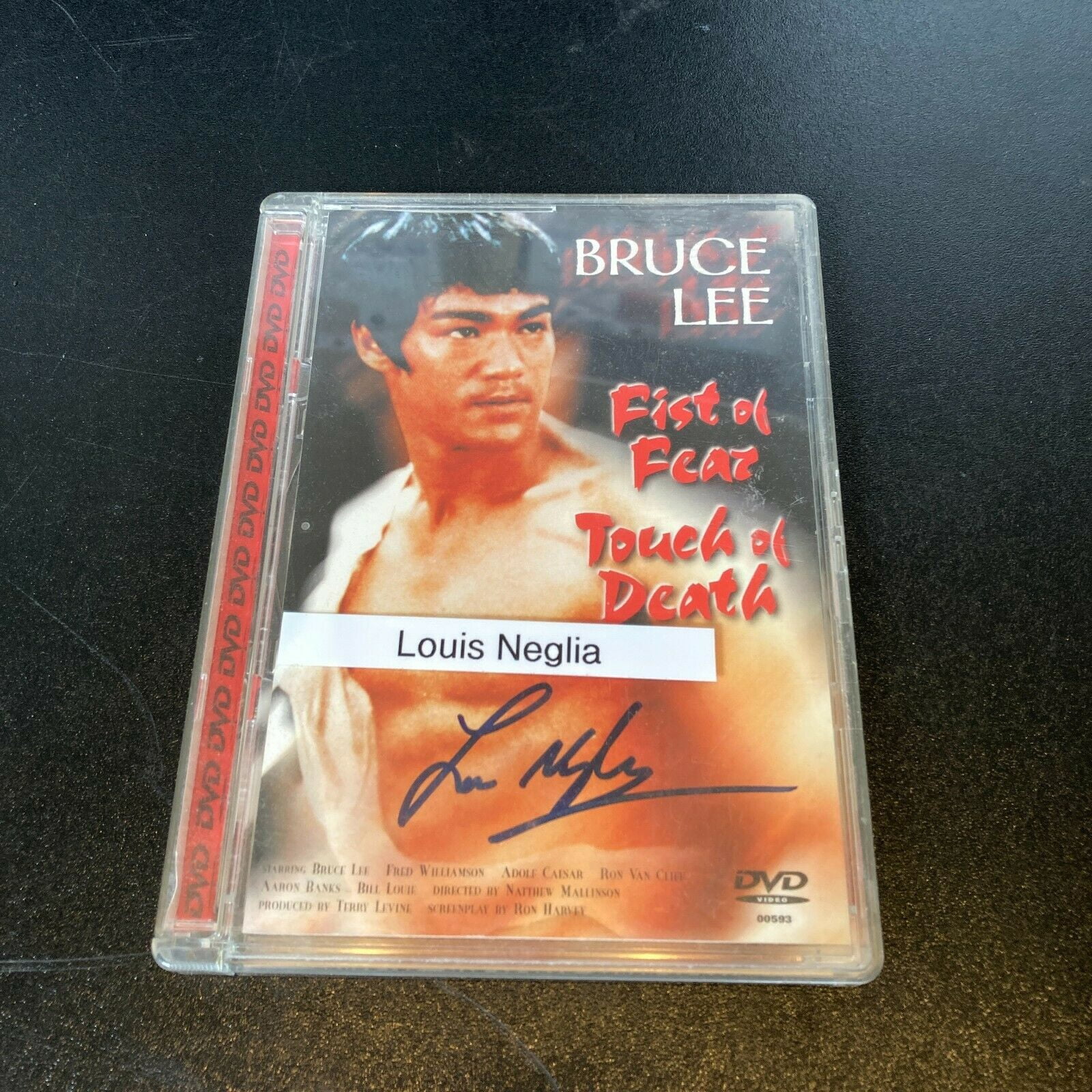 Louis Neglia Signed Autographed Bruce Lee DVD - Walmart.com