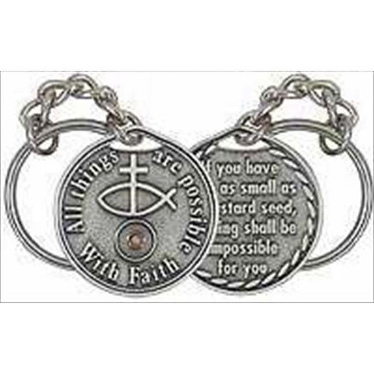 Mustard Seed Keychain