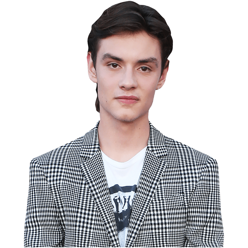 Louis Partridge (Grey Suit) Half Body Buddy Cutout - Walmart.com